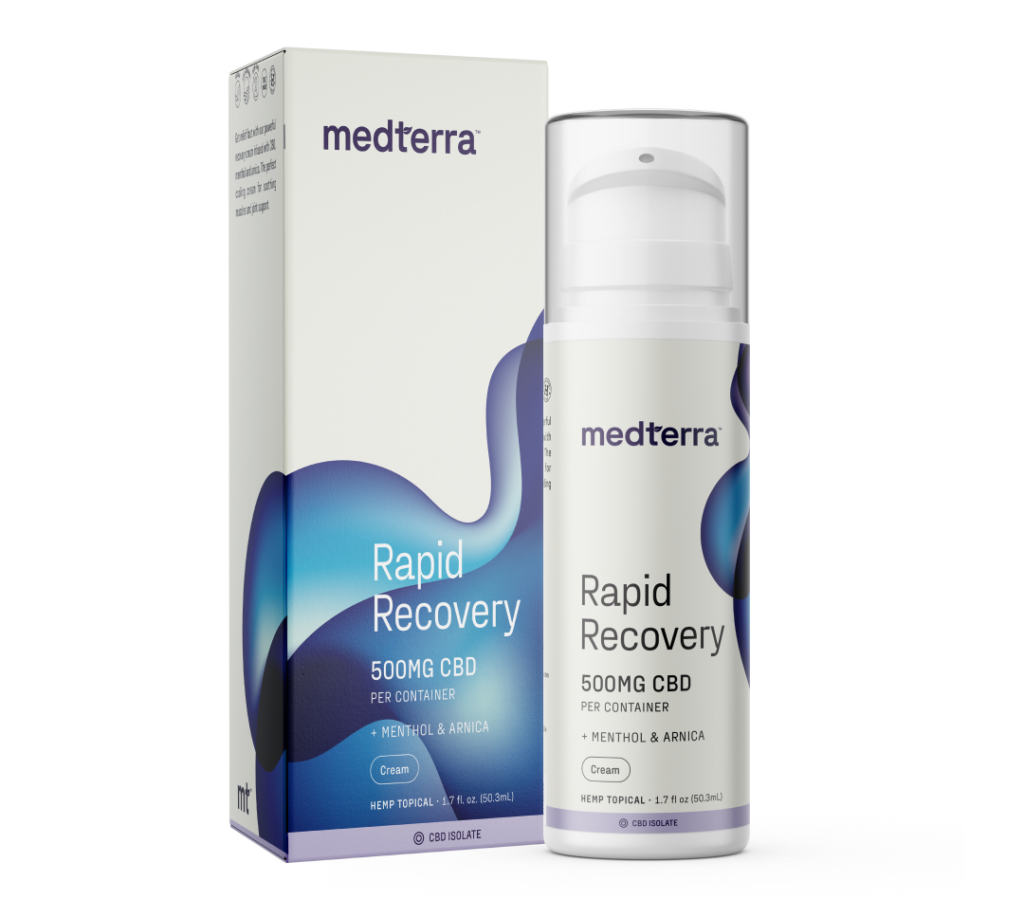 Rapid Recovery Cooling CBD Cream - Medterra