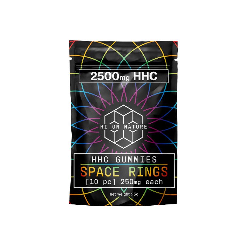 HHC Edibles - Space Rings Gummies - 250mg - By Hi On Nature