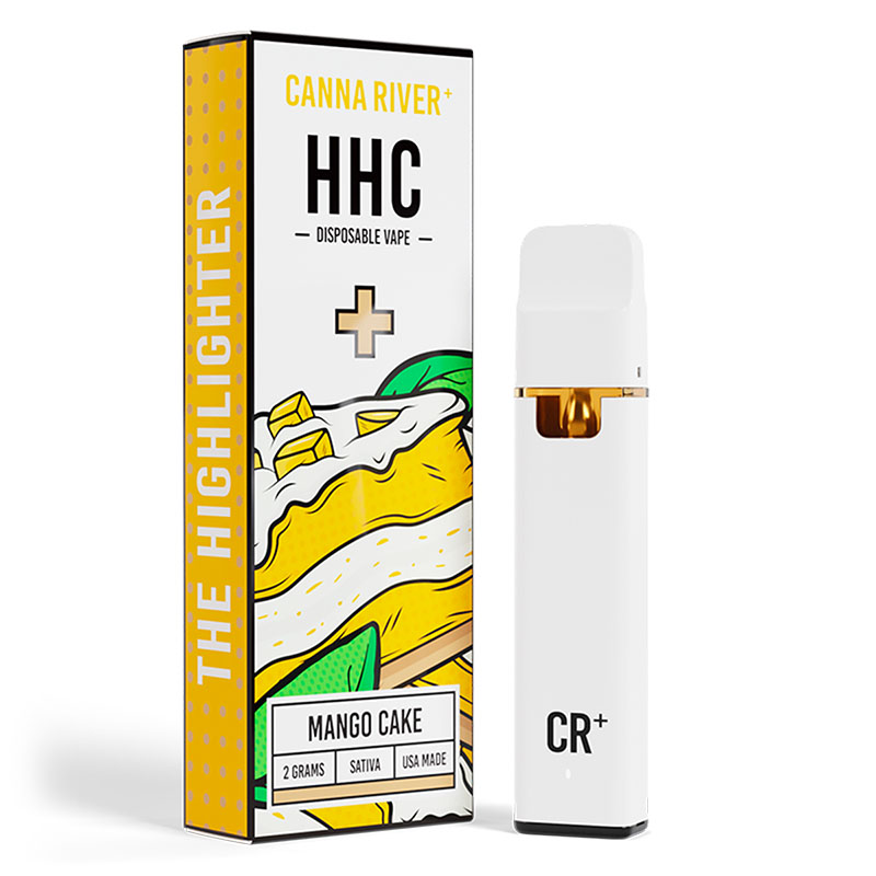 Highlighter HHC Vape Pen - Mango Cake - Sativa 2g - Canna River