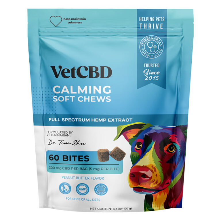 CBD Pet Edible - Calming Soft Chew For Dogs - 5mg - By Vet CBD - CBD.co