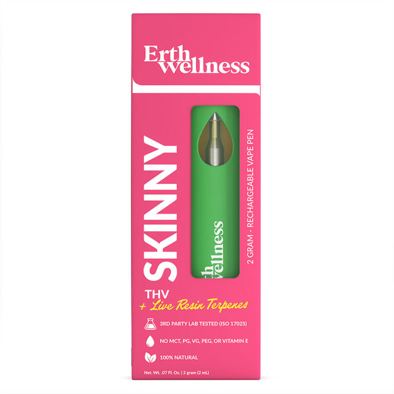 Live Resin THCV Vape Pen - Skinny Blend - 2g - Erth Wellness