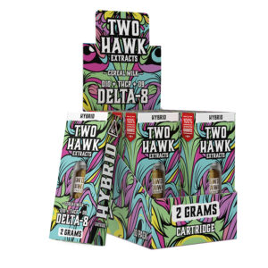 Delta 8 Vape Cartridge + D10 + THC-P - Cereal Milk - Two Hawk Hemp Co.