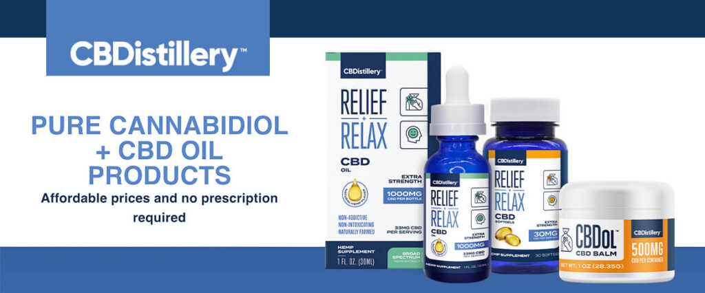 CBDistillery Products: CBD Oil & CBD Gummies | Save Up to 30% | CBD.co