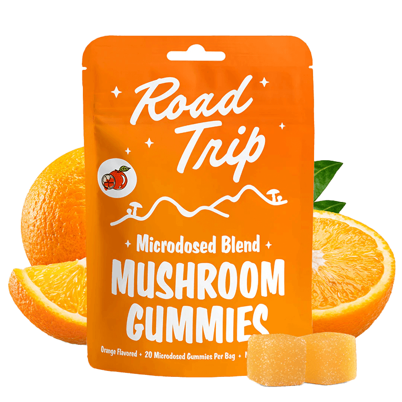 Microdosed Functional Mushroom Gummies - Carpe Diem Blend - Road Trip